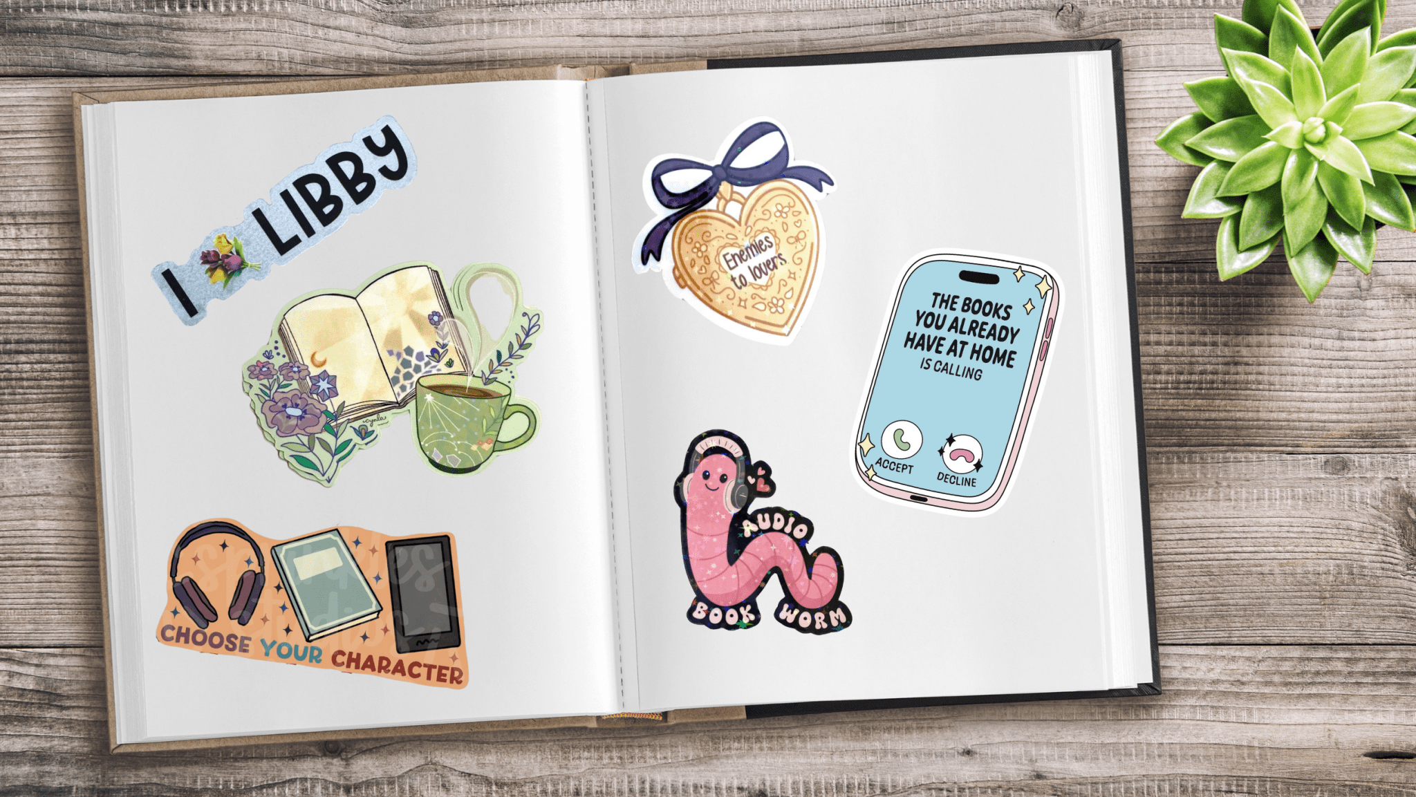 20 Must-Have Bookish Stickers - Bookish